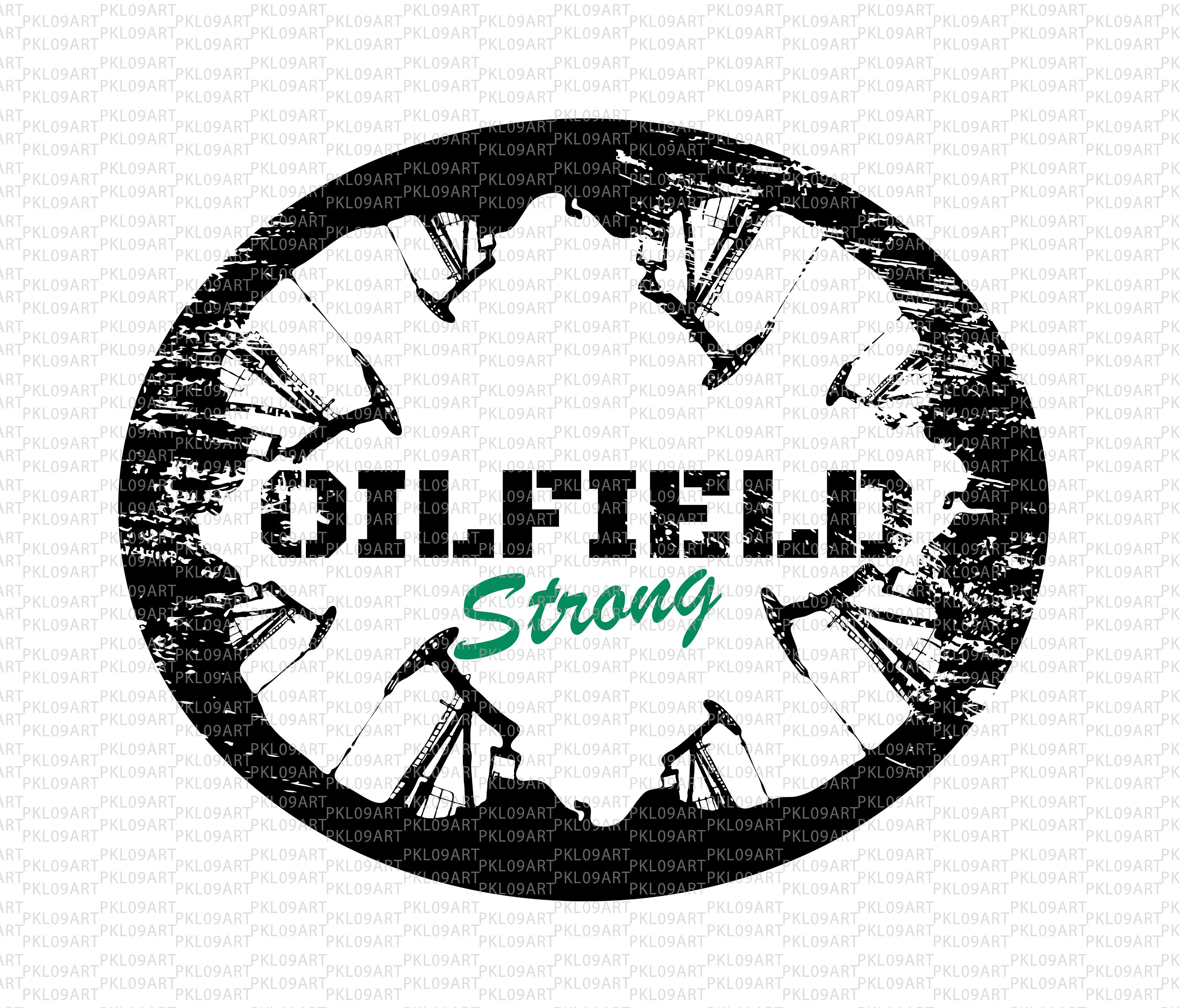 Oilfield Strong SVG, Cuttable SVG, Offshore, Oil Rig, - Etsy