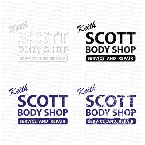 Keith Scott Body Shop Svglinecricut Svg One Tree Hill Svg - Etsy UK
