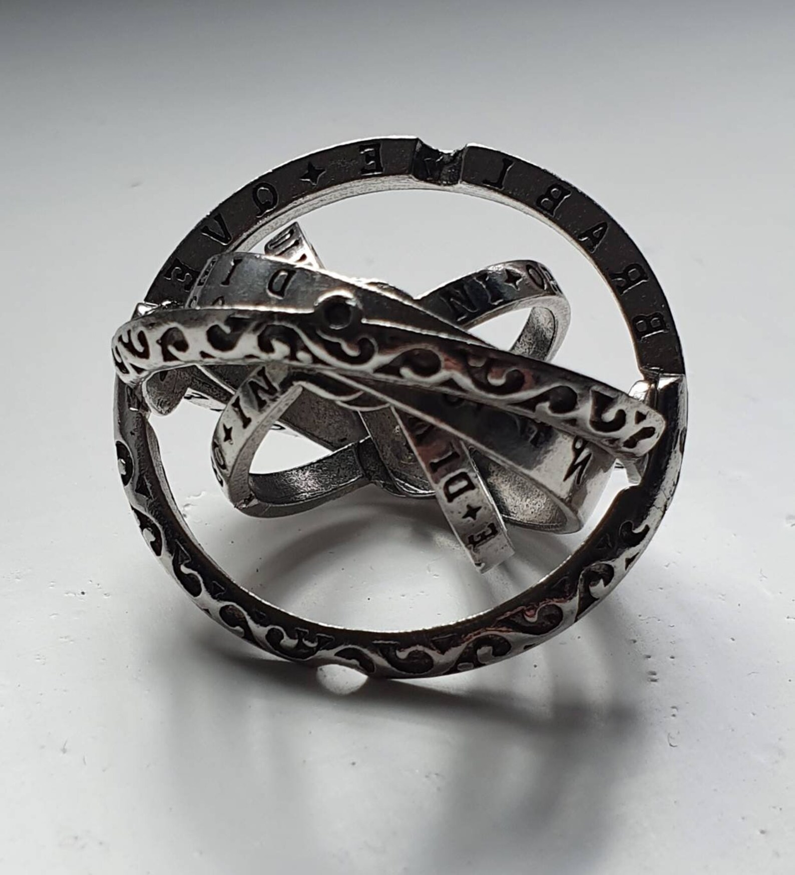 Astronomical Astrology Cosmic Ball Ring or Necklace Anxiety - Etsy