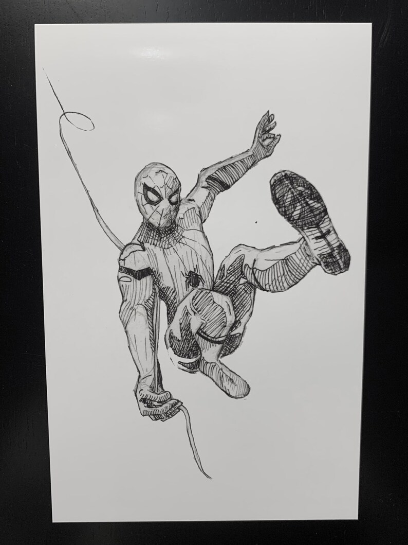 Spiderman Print - Etsy