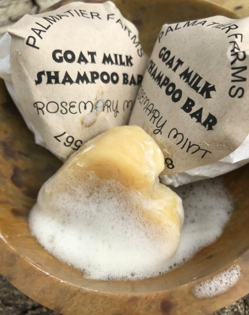 Goat Milk Shampoo Bar - Etsy