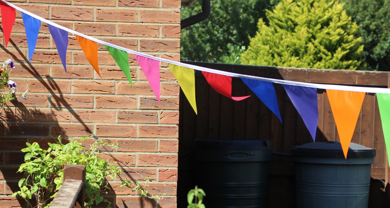 Outdoor Bunting Ripstop Waterproof Multi-coloured Bunting - Etsy UK