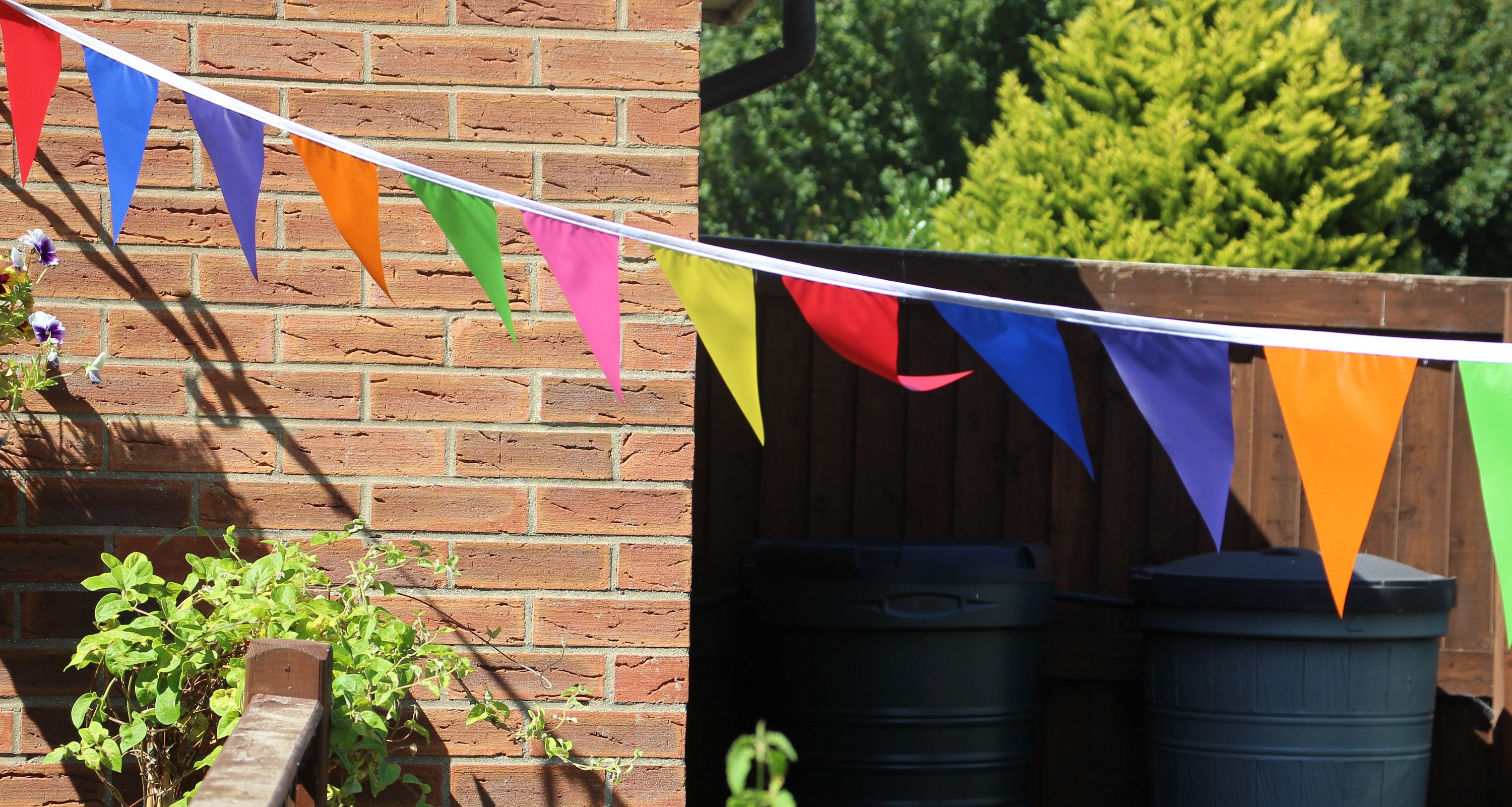 Outdoor Bunting Ripstop Waterproof Multi-coloured Bunting - Etsy UK