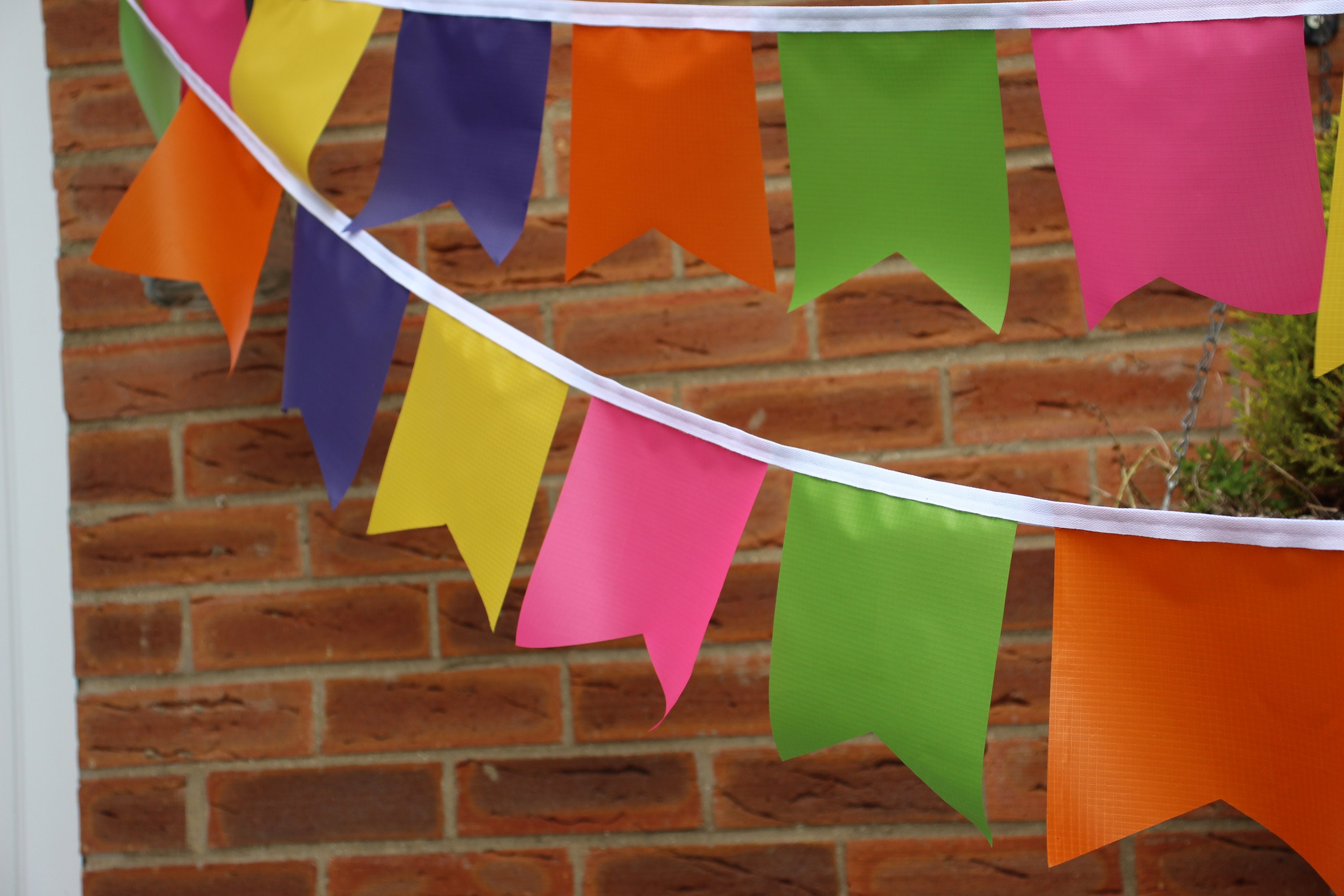 Outdoor Bunting Ripstop Waterproof Multi-coloured Bunting - Etsy UK