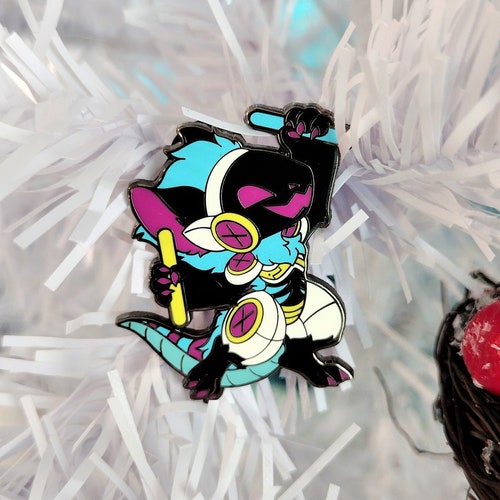 Starlight 186 Chara Pin Protogen / Furry Fursona / Sci-fi/ - Etsy