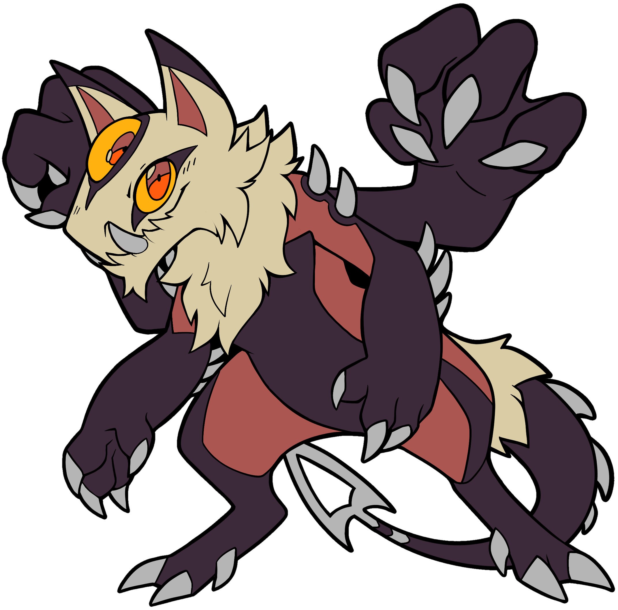 Scavenger 4-arm 3 Eyed Furry Alien/ Spiky / Sci-fi / Fursona - Etsy UK