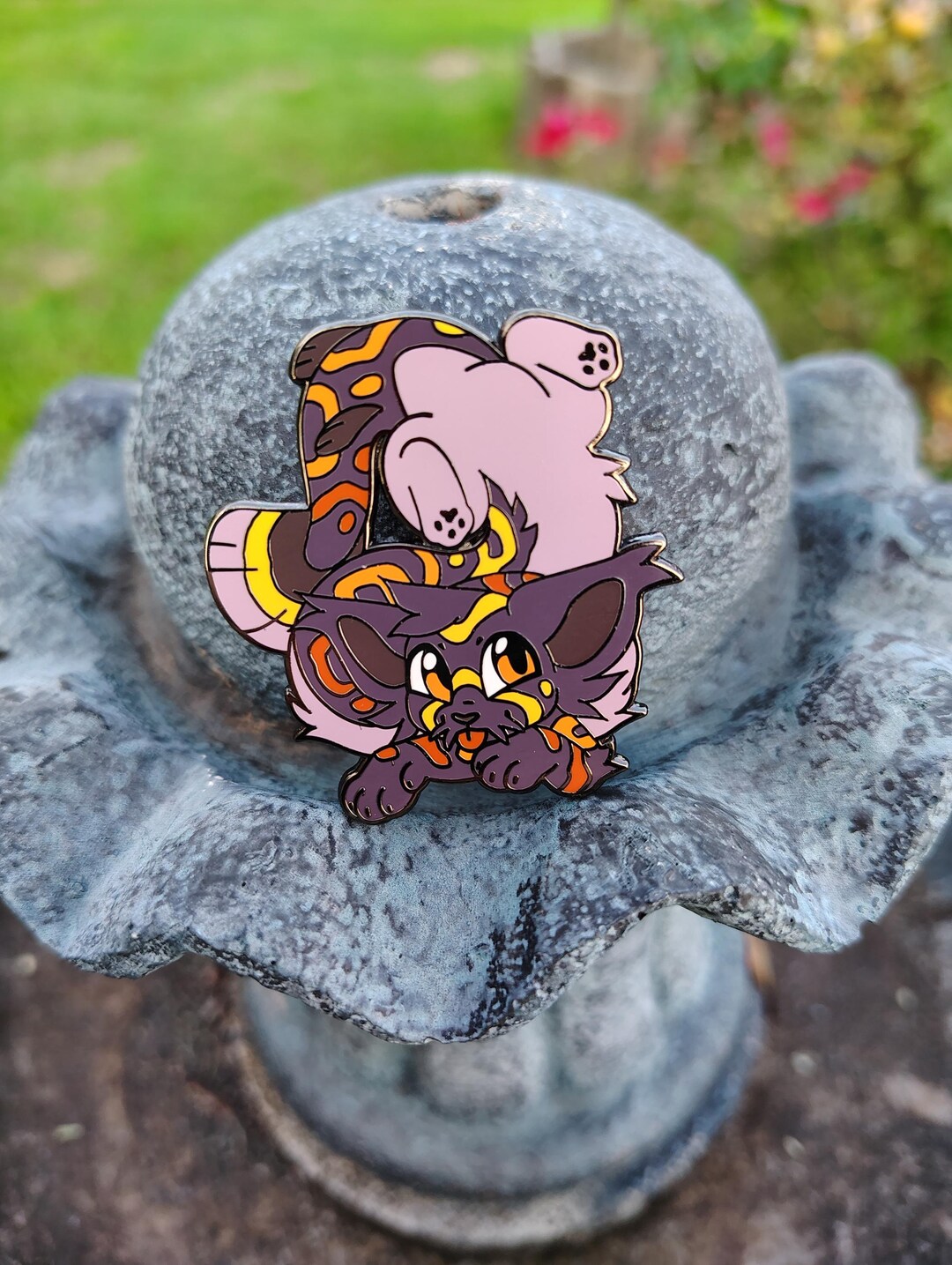 Slinky #327 | Silly Catfish Paradox Pin /feline / Aquatic Furry Fursona ...