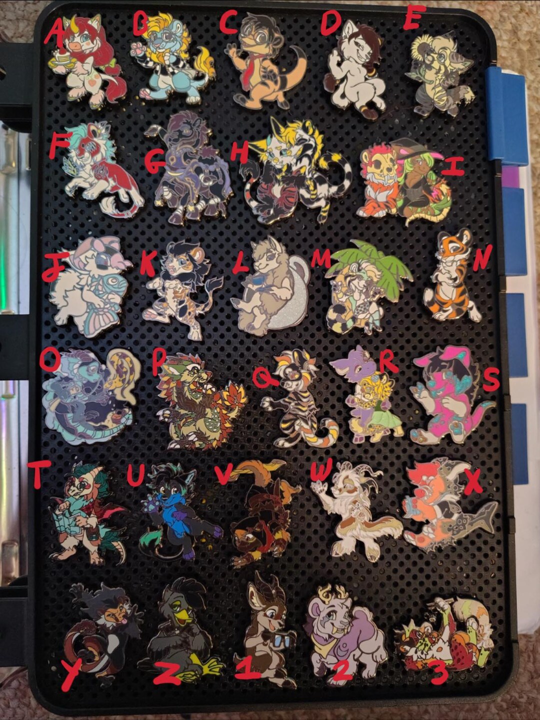 Assorted Fursona Pins Extras [list 1] | Characters, Patreon, Shop Pins ...