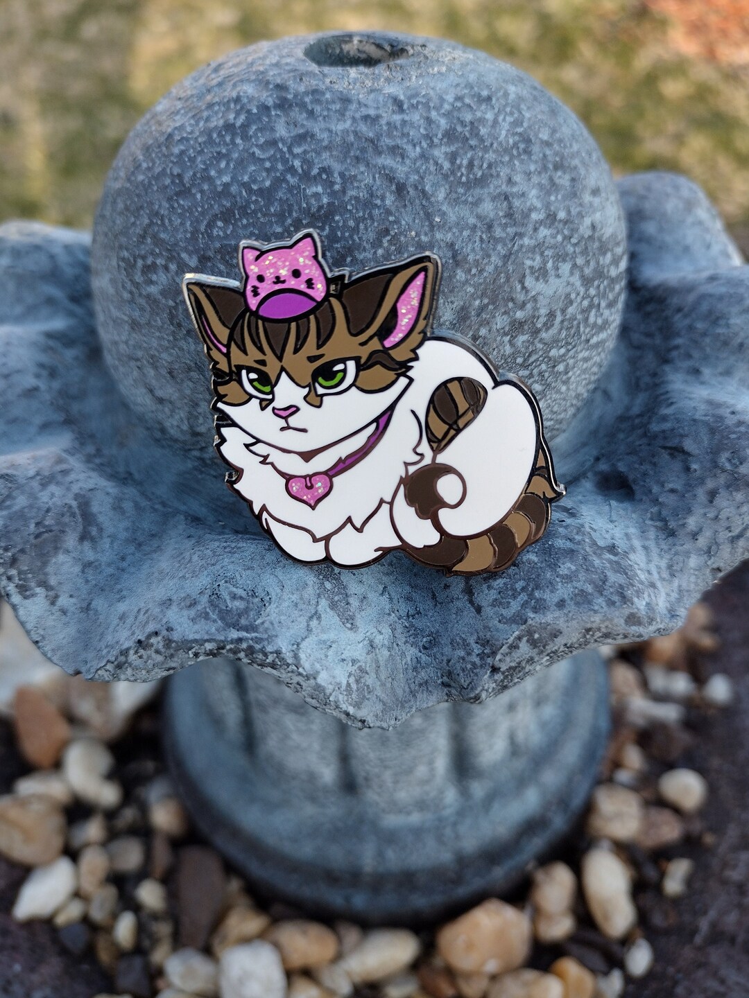 Fursona Pins #497 Barry | Angry Loaf of Bread/feline/feral/ Furry Cat ...