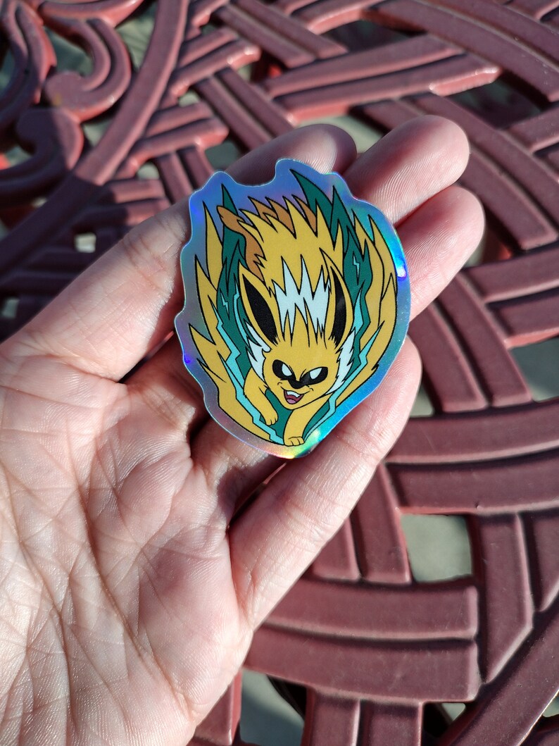 Shiny Elemental Fox Sticker Pack | Anime /manga/videogame/ Psychic ...