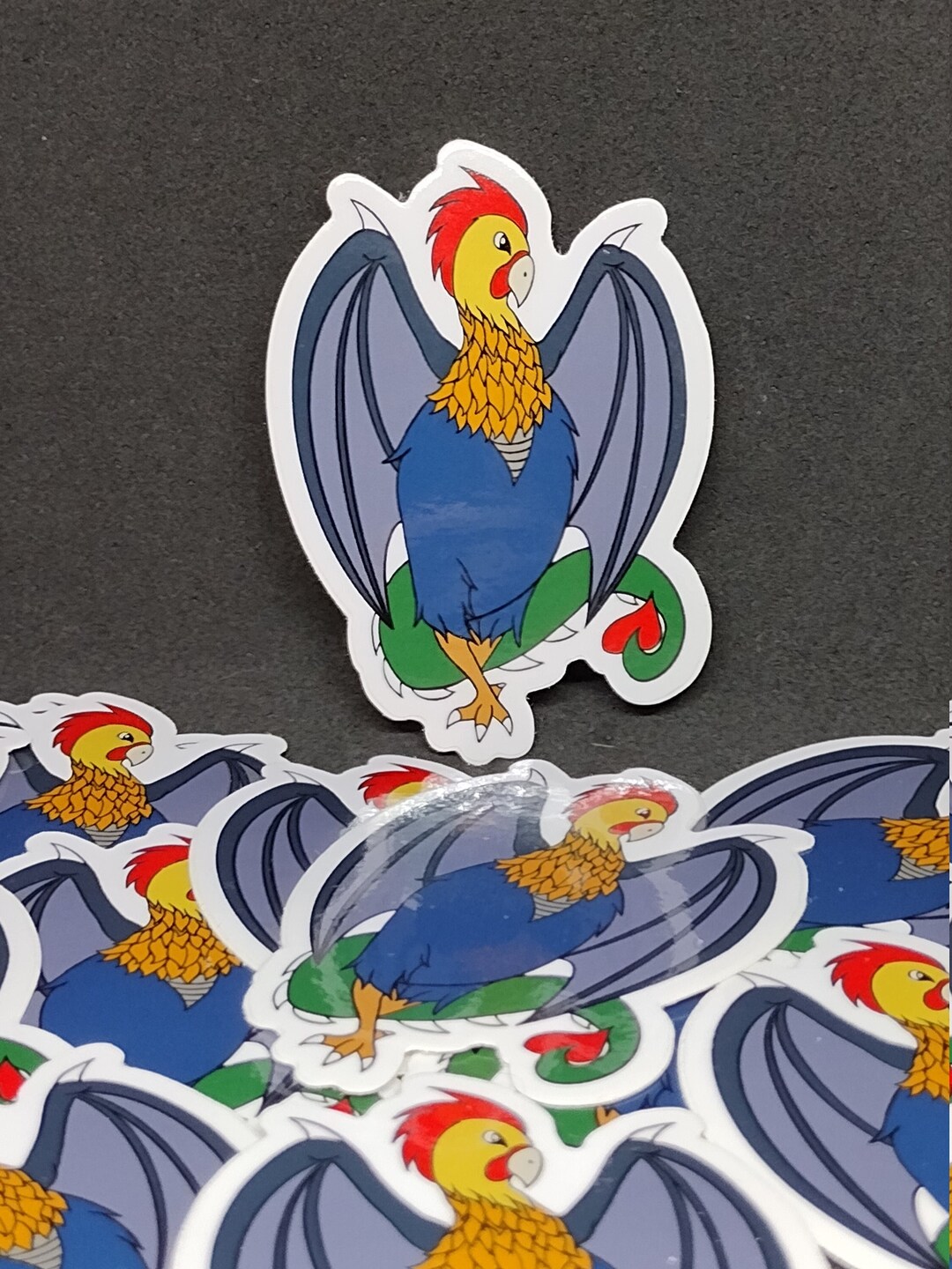 Mythical Dragon Rooster Hybrid Furry Creature - Etsy