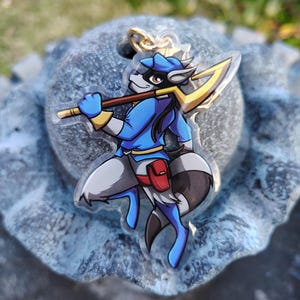 Sly Cooper Acrylic Charm | Raccoon Thief/ Videogame Classic / Sly ...