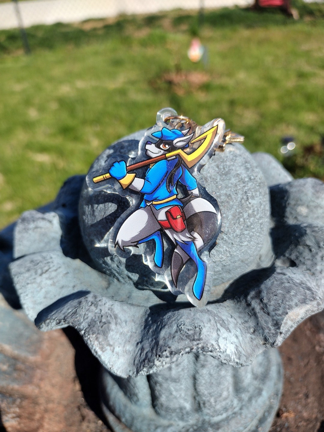 Sly Cooper Acrylic Charm | Raccoon Thief/ Videogame Classic / Sly ...
