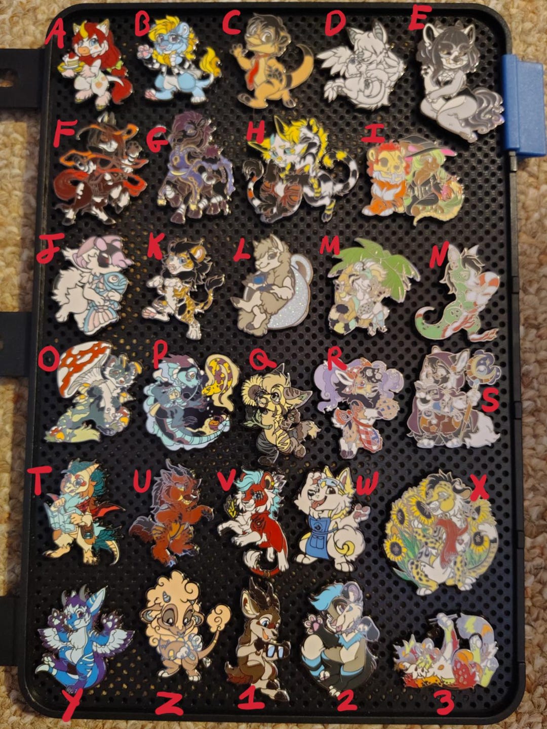 Assorted Fursona Pins Extras [list 1] | Characters, Patreon, Shop Pins ...