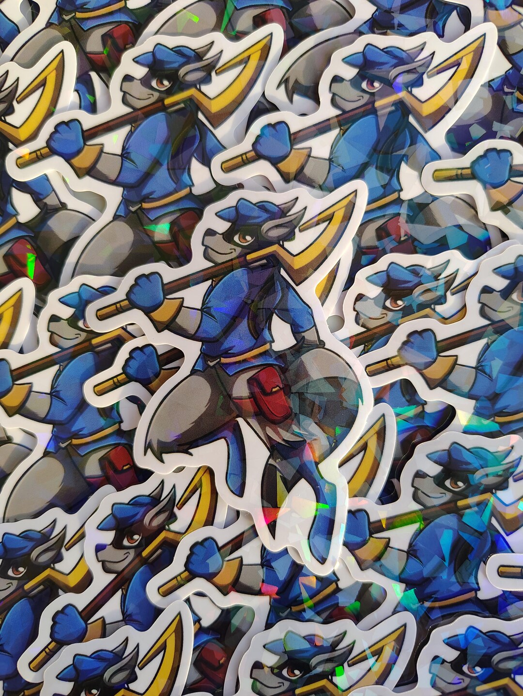 Sly Cooper Vinyl Holo Sticker | Raccoon Thief/ Videogame Classic / Sly ...