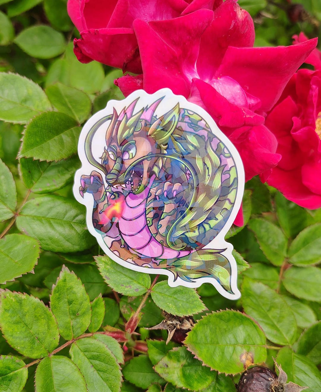 Tessa the Eastern Dragon Holographic | Mythical Noodle / Lung Dragon ...