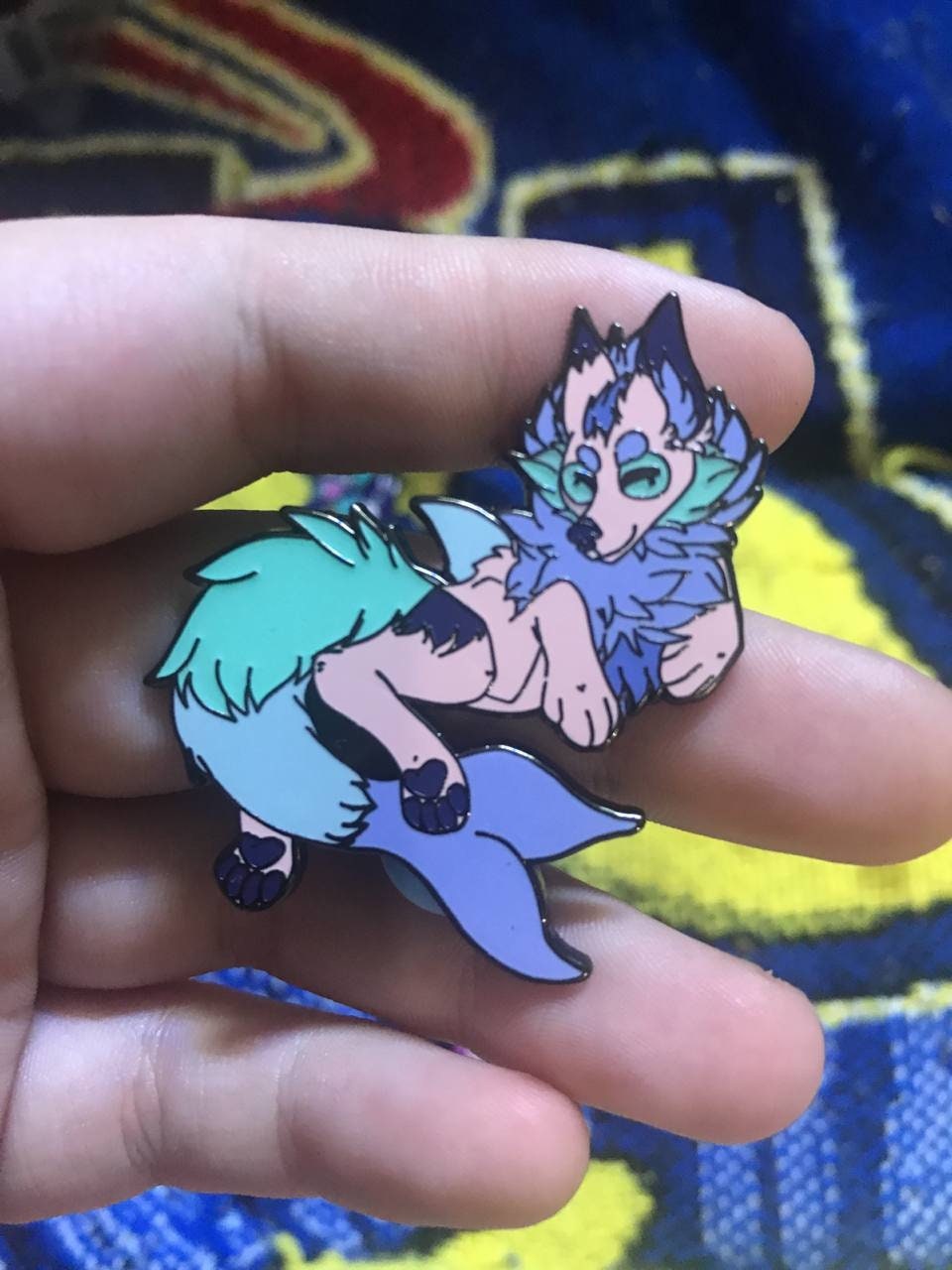 Ezili Mizu | Glow-in-the-dark Manokit / Sea Furry Fursona /mythical ...