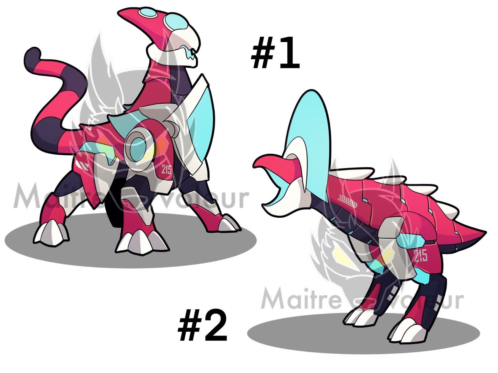 Furry Mech Adopts Mechamon / Mechas / Cyborg / Furry Fursona - Etsy
