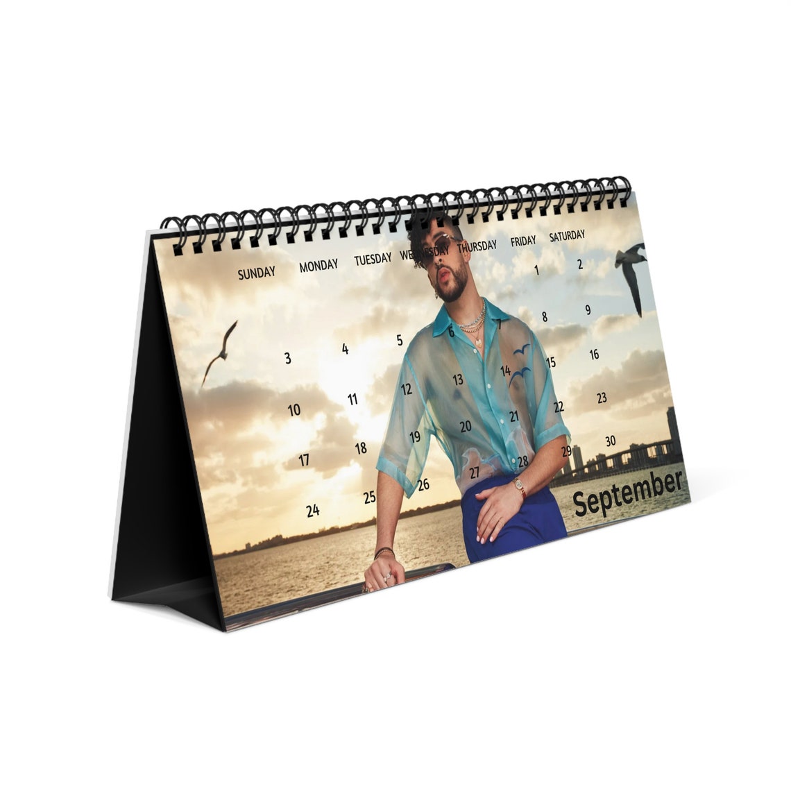 2023 Bad Bunny Calendar Desk Calendar for Bad Bunny Lovers - Etsy