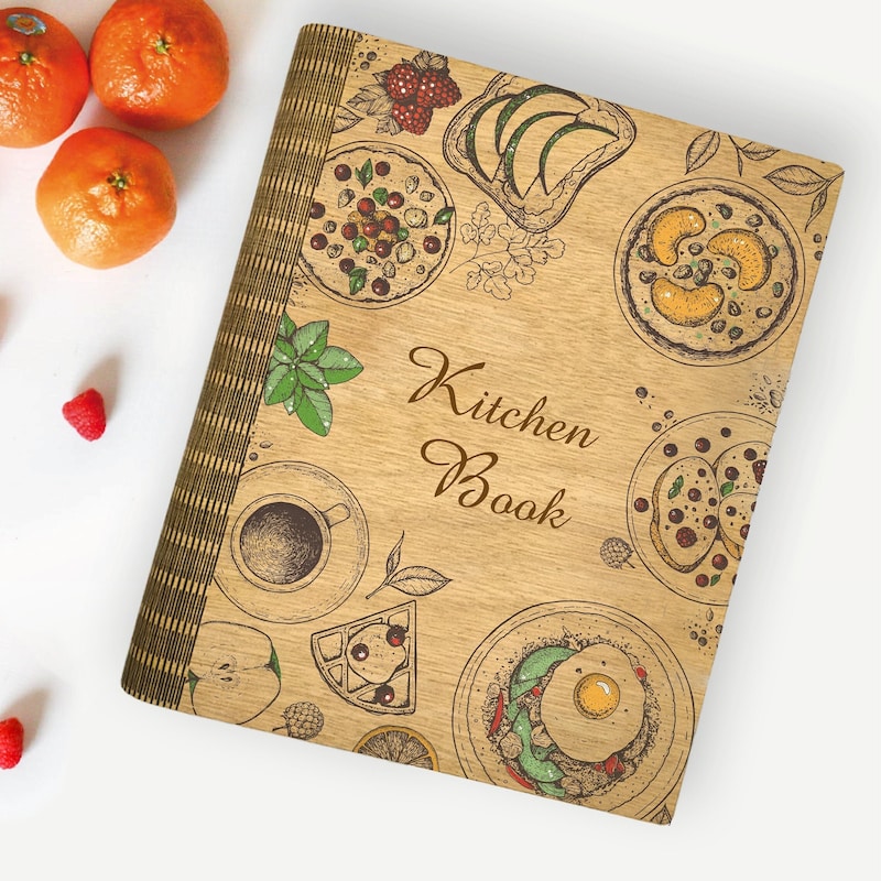 Wooden Book Cover - Etsy
