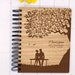 Wooden Notebook Customized Journal Cover, Wood Notebook, Personalized ...
