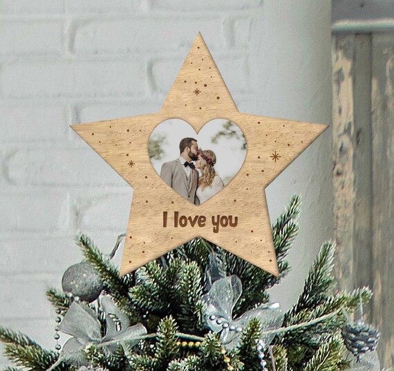 Love Heart Christmas Tree Topper