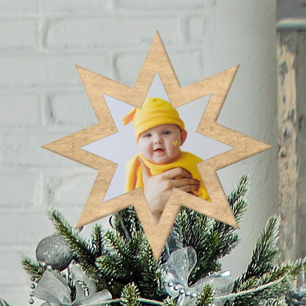 Wood Star Tree Topper - Etsy