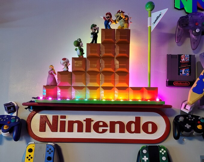 Nintendo Shelf - Etsy