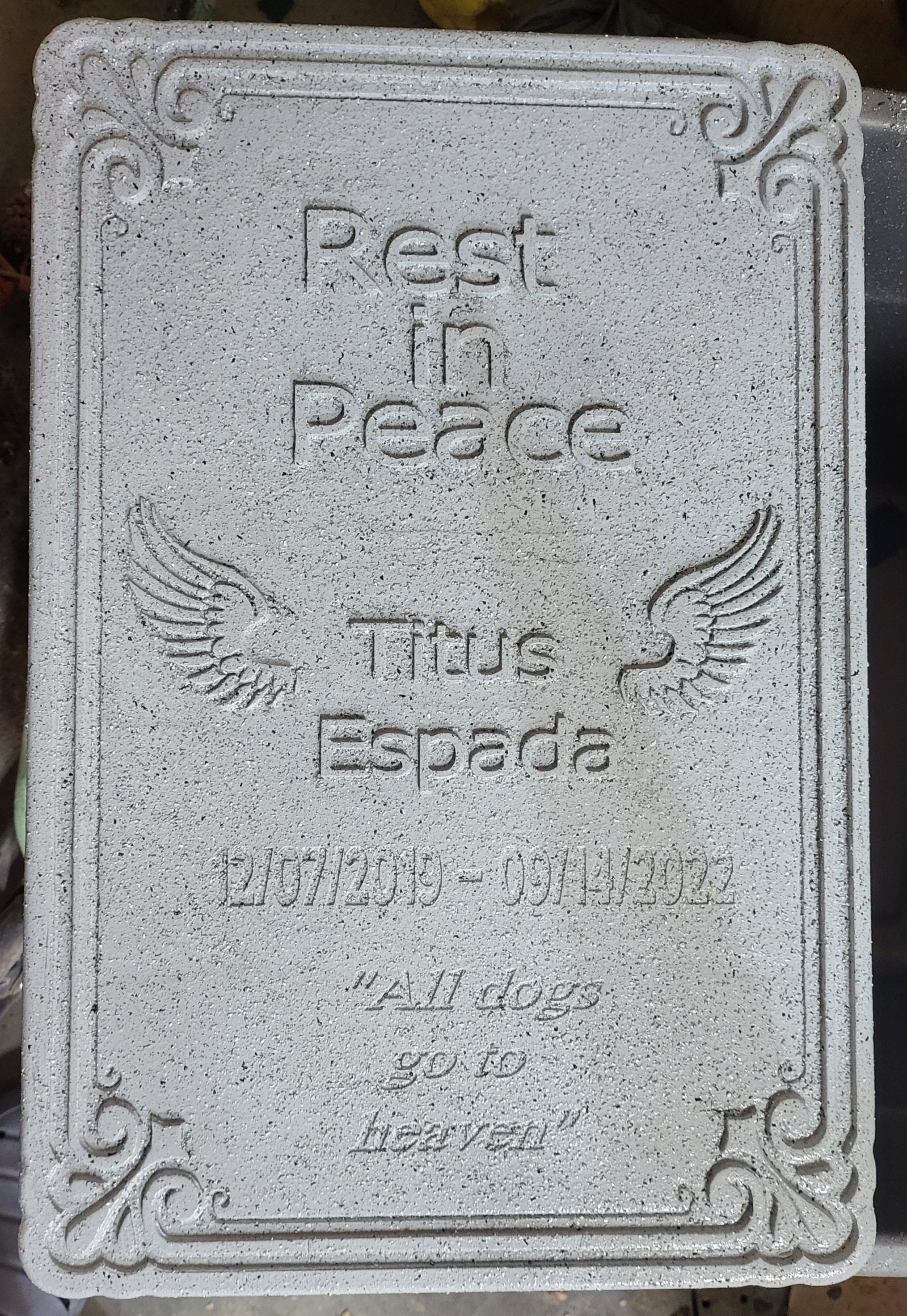Pet Tombstone - Etsy