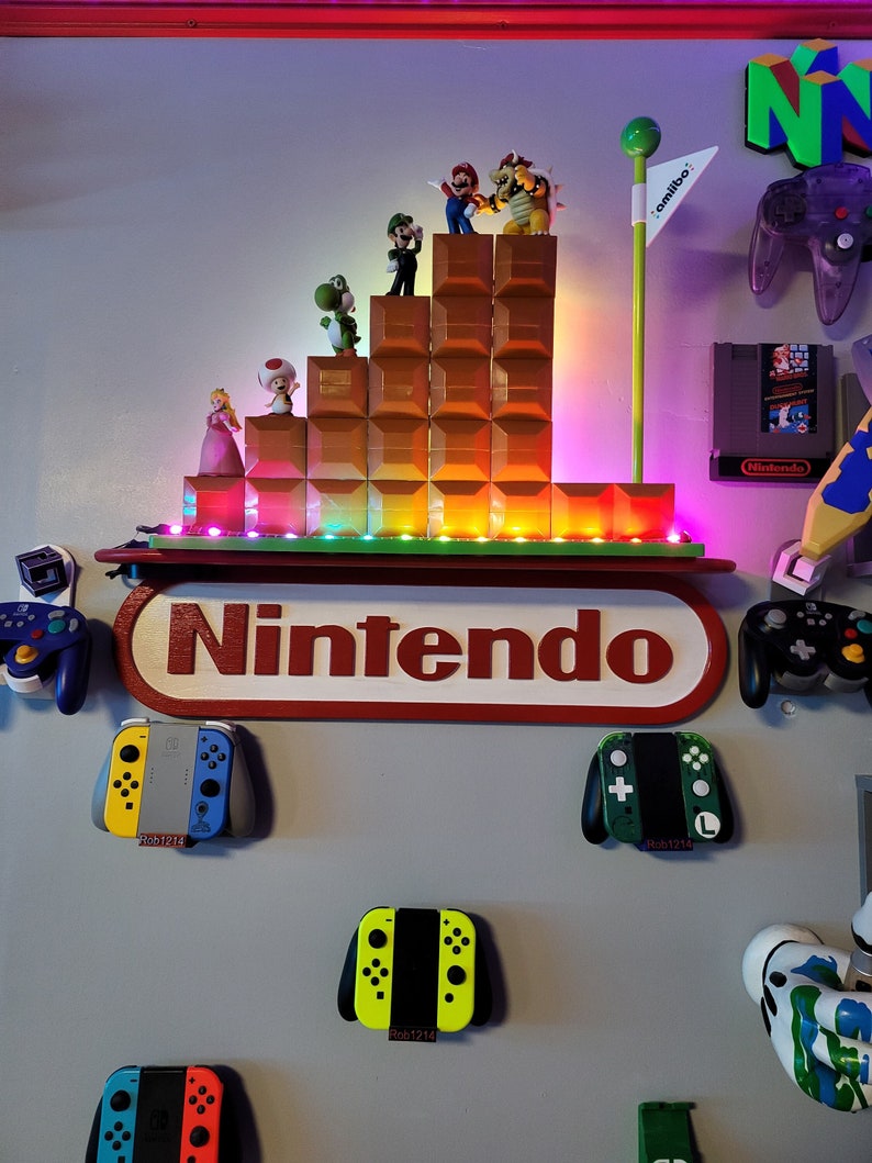 Nintendo Shelf - Etsy