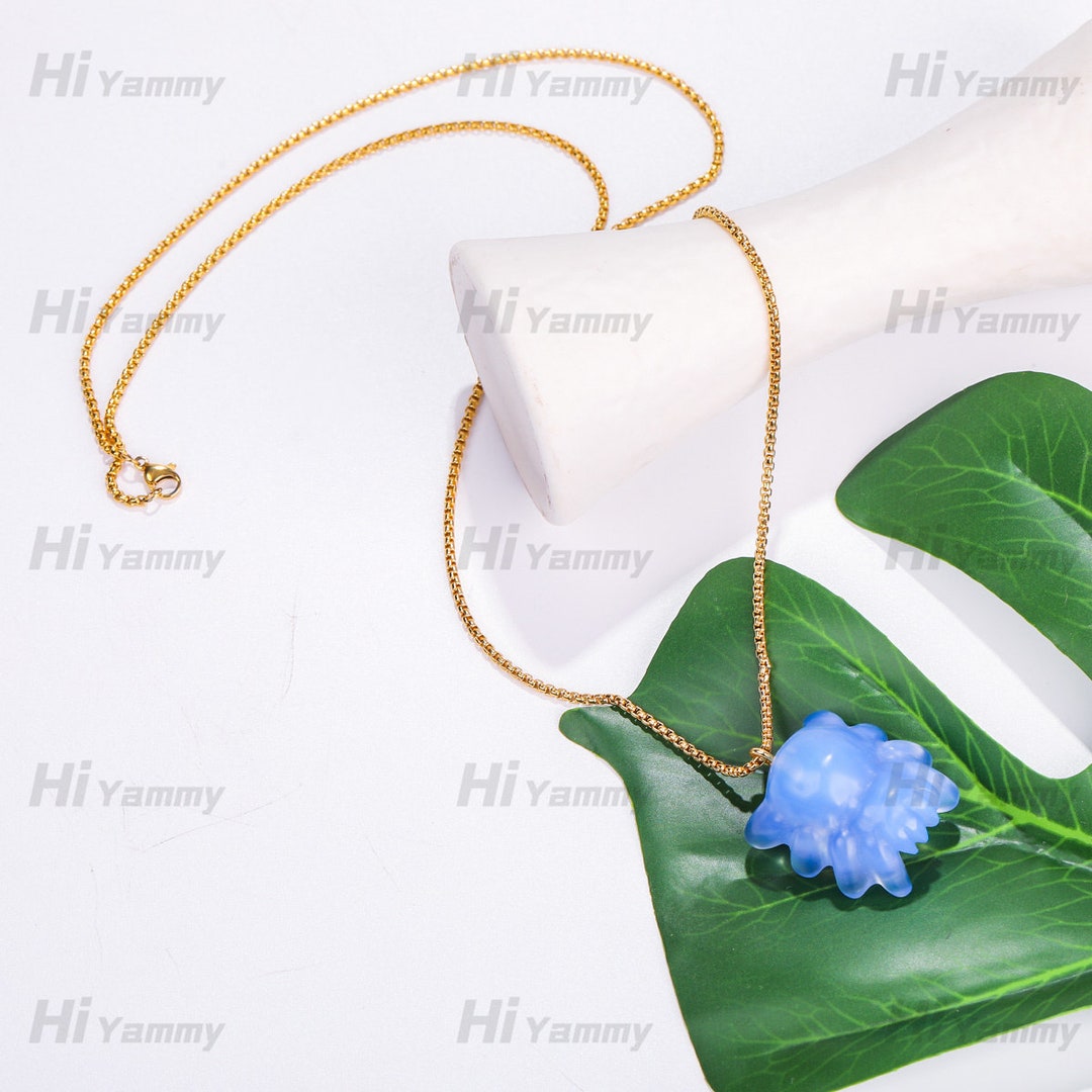 Crystal Spider Necklace ,carved Spider ,spider Fall Necklace ,crystal ...