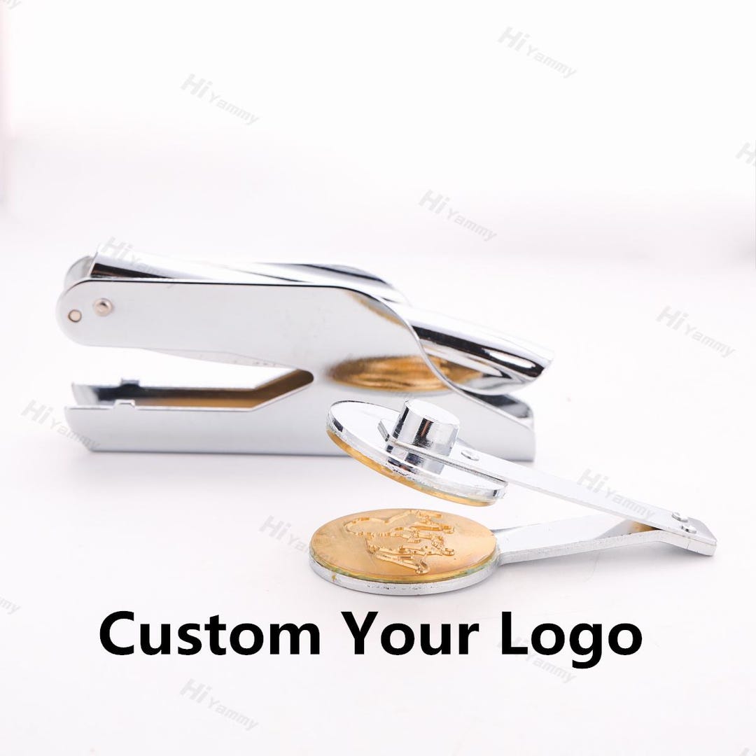 Custom Embosser Stamp,personalized Embosser Stamp,logo/badge Embosser ...