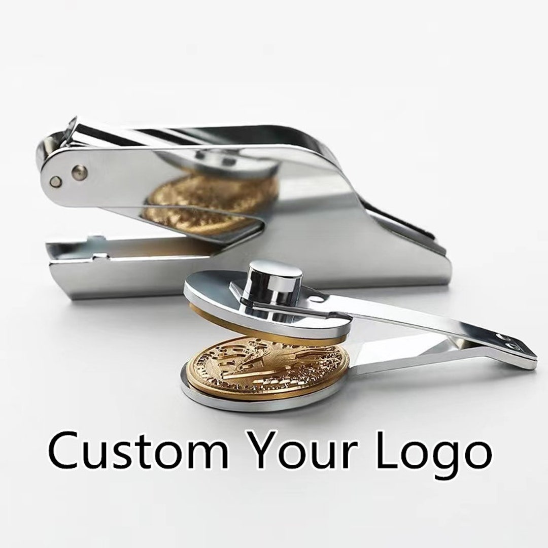 Custom Embosser Stamp,personalized Embosser Stamp,logo/badge Embosser ...