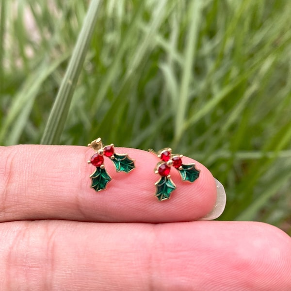 Holly Earrings - Etsy