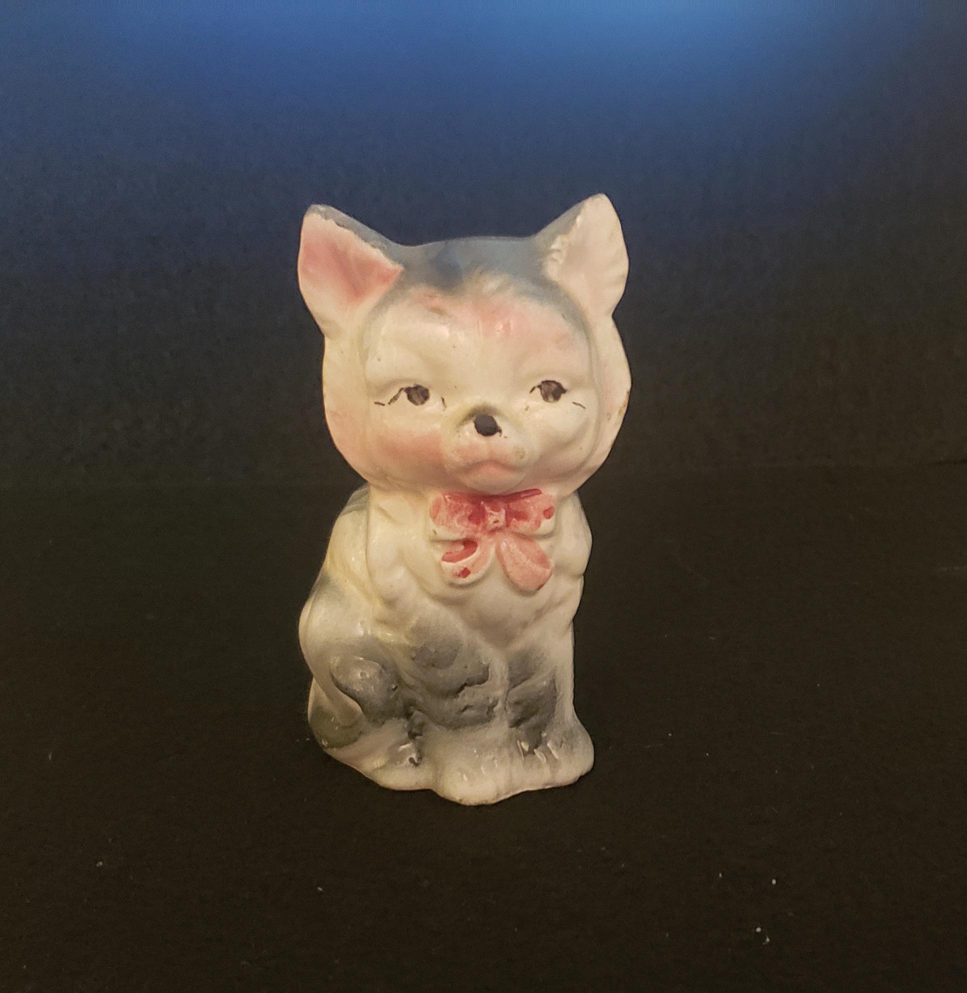 Vintage Cat Figurine- 50s Cat-cool Cat - Etsy