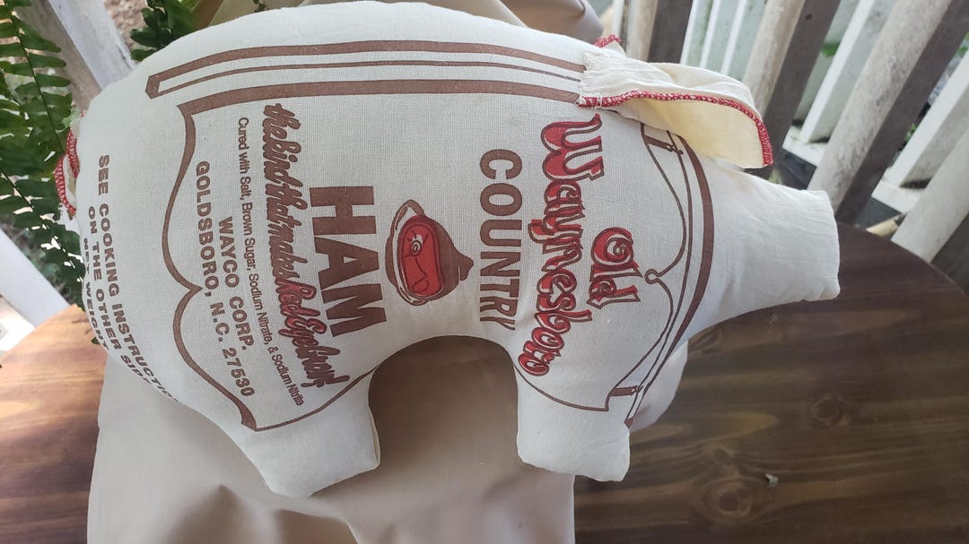 Pig Pillow- Ham Sack/ Cloth-country Decor- Farmhouse Decor - Etsy