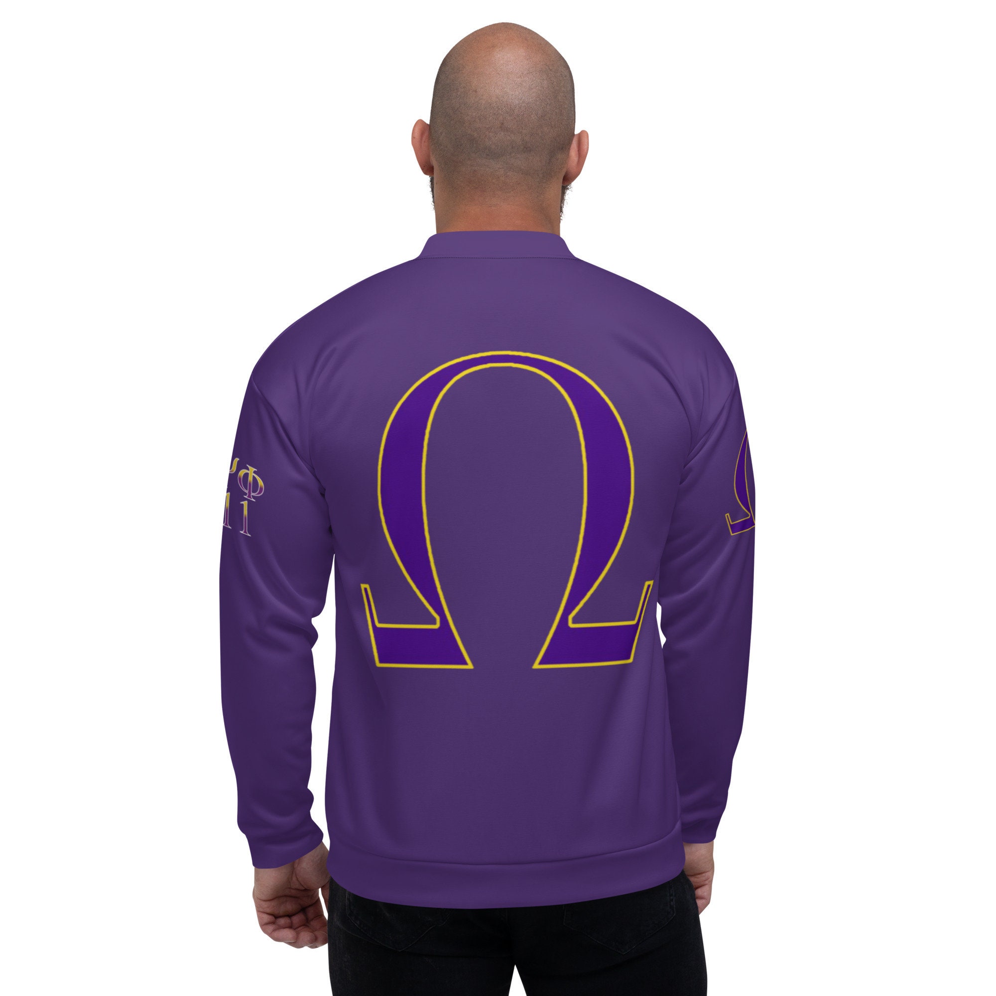 Omega Psi Phi Bomber Jacket - Etsy