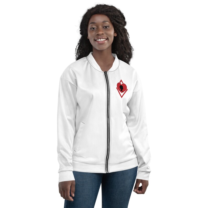 Kappa Silhouette White Bomber Jacket - Etsy