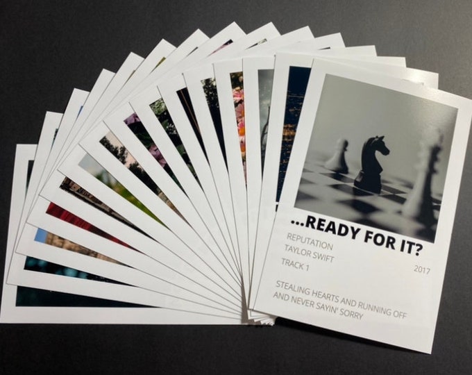 Taylor Swift Reputation Inspired Song Posters - Etsy