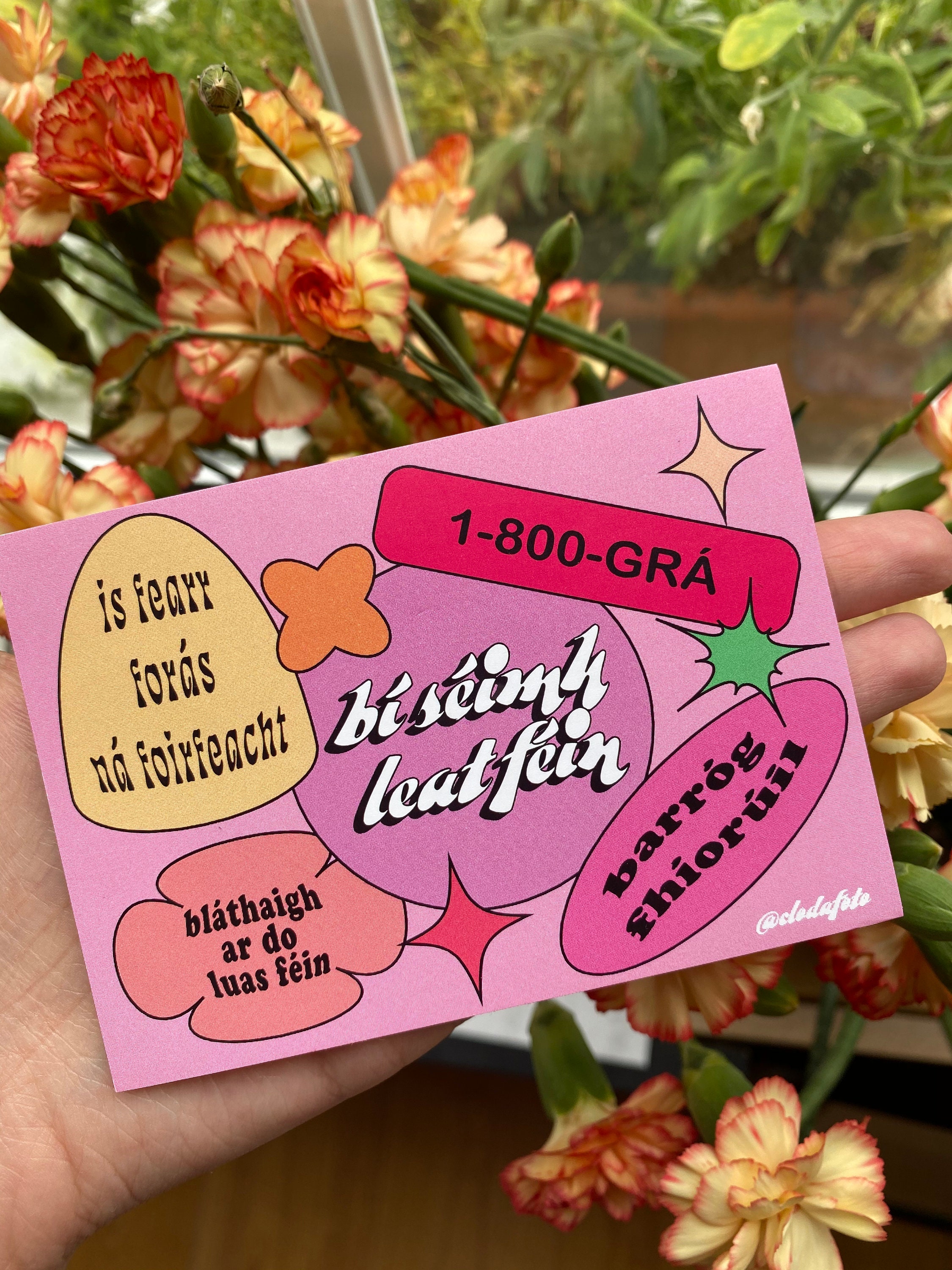 Gaeilge Sticker translations in Description - Etsy