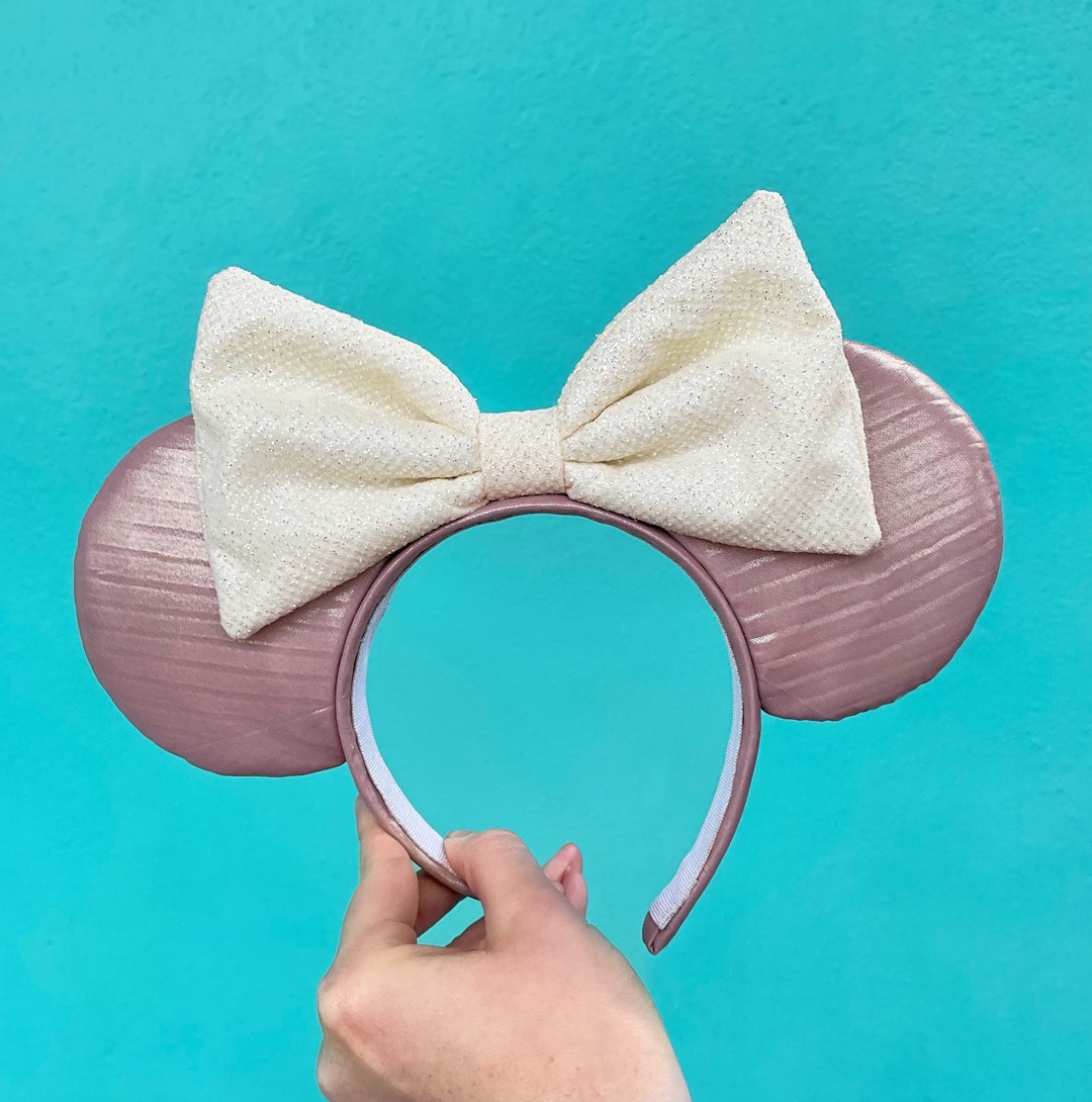 Glittering Golden Dream Ears, Gold Sparkle Ears, Light Purple Minnie ...
