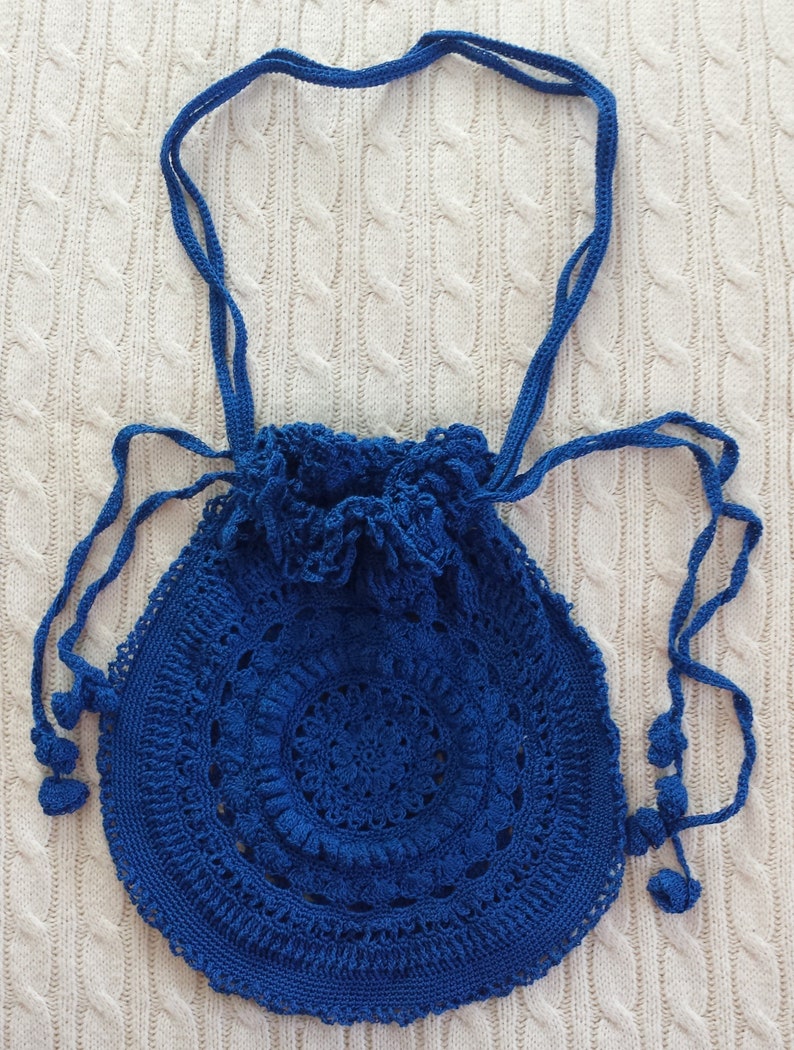 Lacy Drawstring Bag - Etsy
