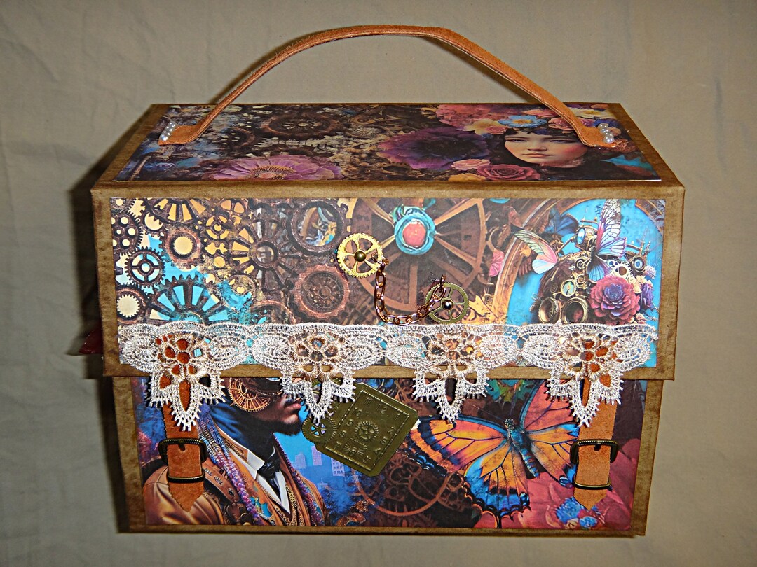 Made to Order Steampunk Suitcase Journal - Etsy
