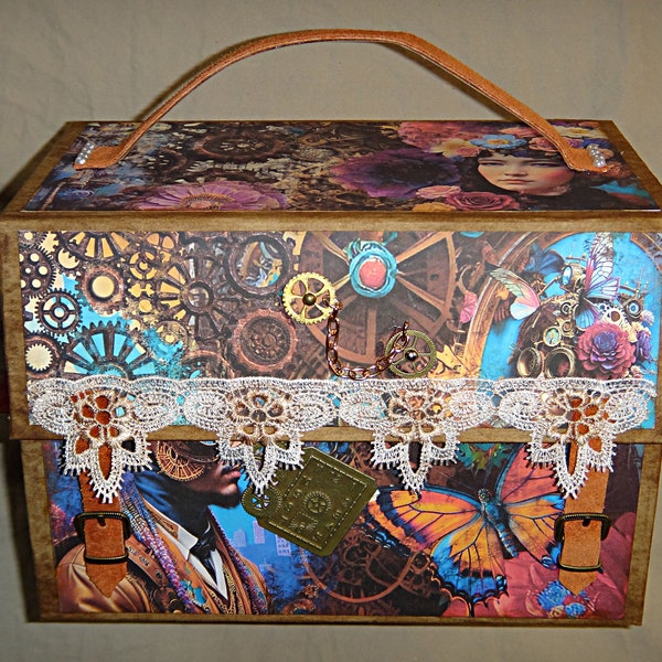 Steampunk Suitcase - Etsy