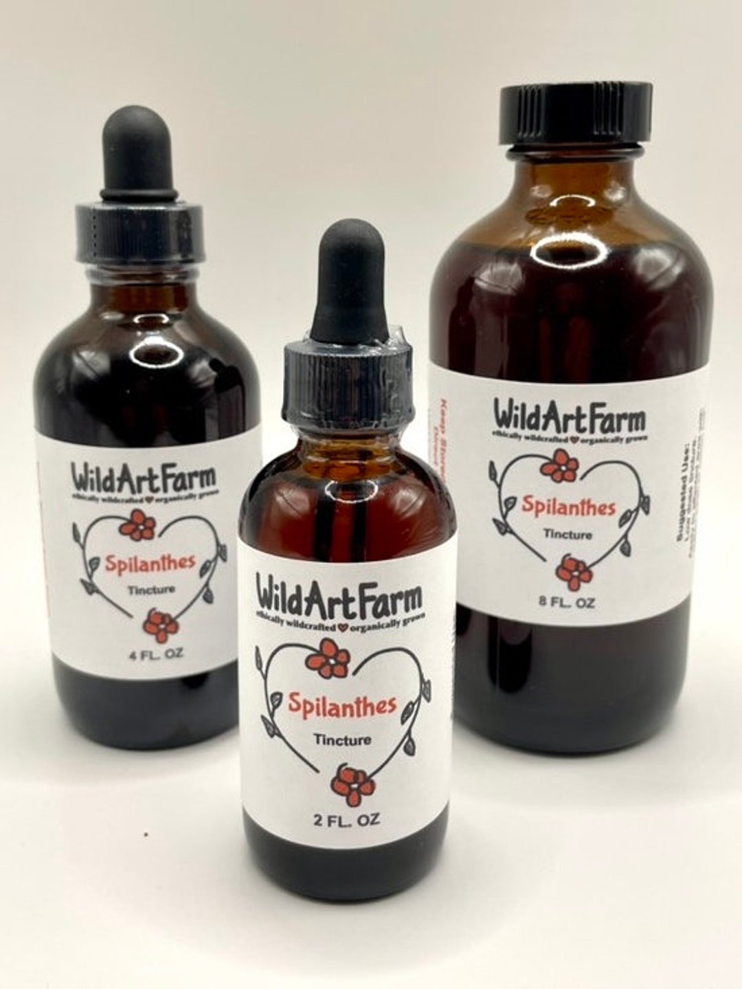 Spilanthes Tincture 2oz / 4oz / 8oz Organic - Etsy