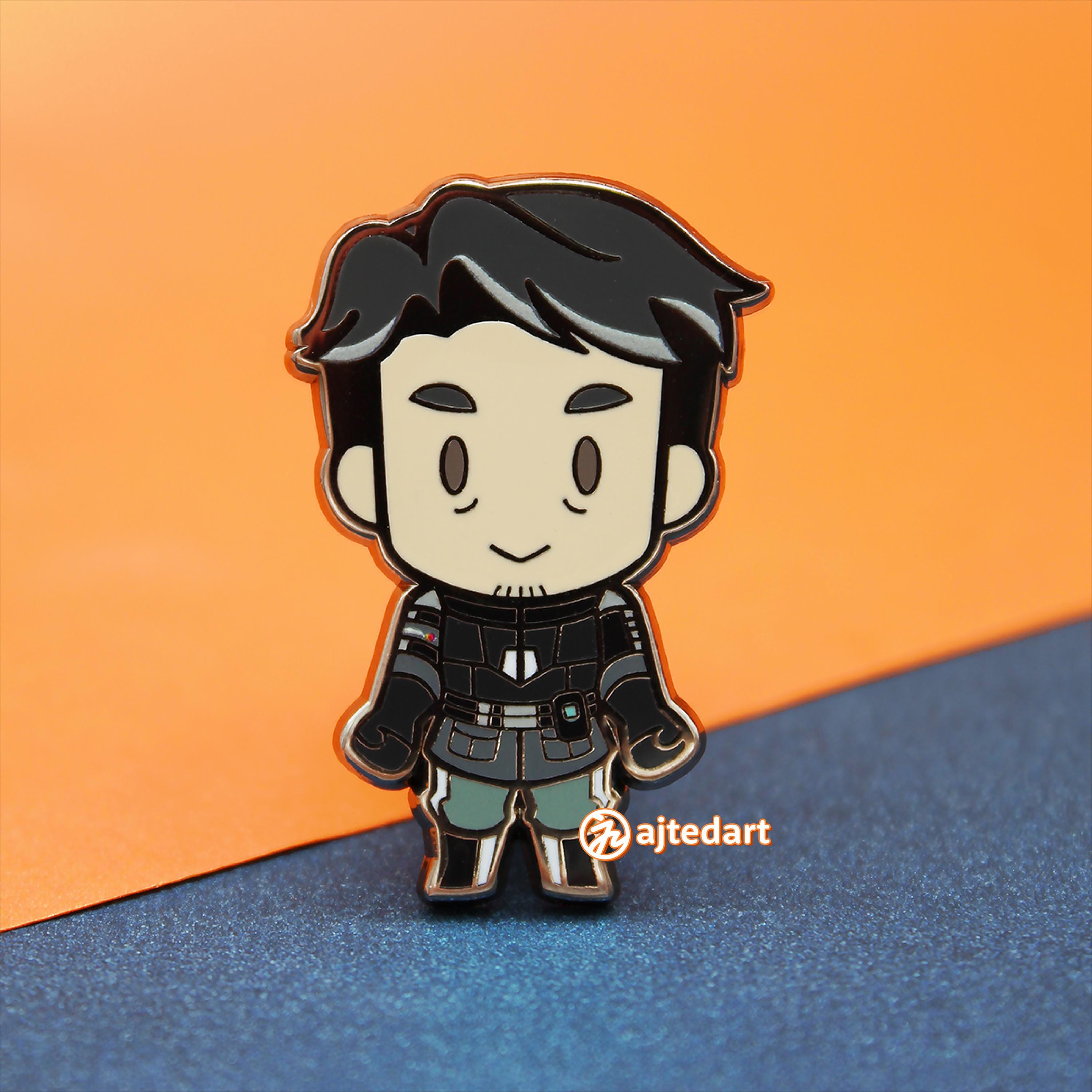 HL2: Barney Calhoun 1.5" Character Enamel Pin - Etsy