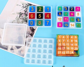 Number Mold for Game - Etsy