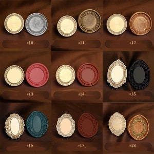 Wax Seal Stamps, Vintage Frame Photo Frame Stamp Wax Seals for ...