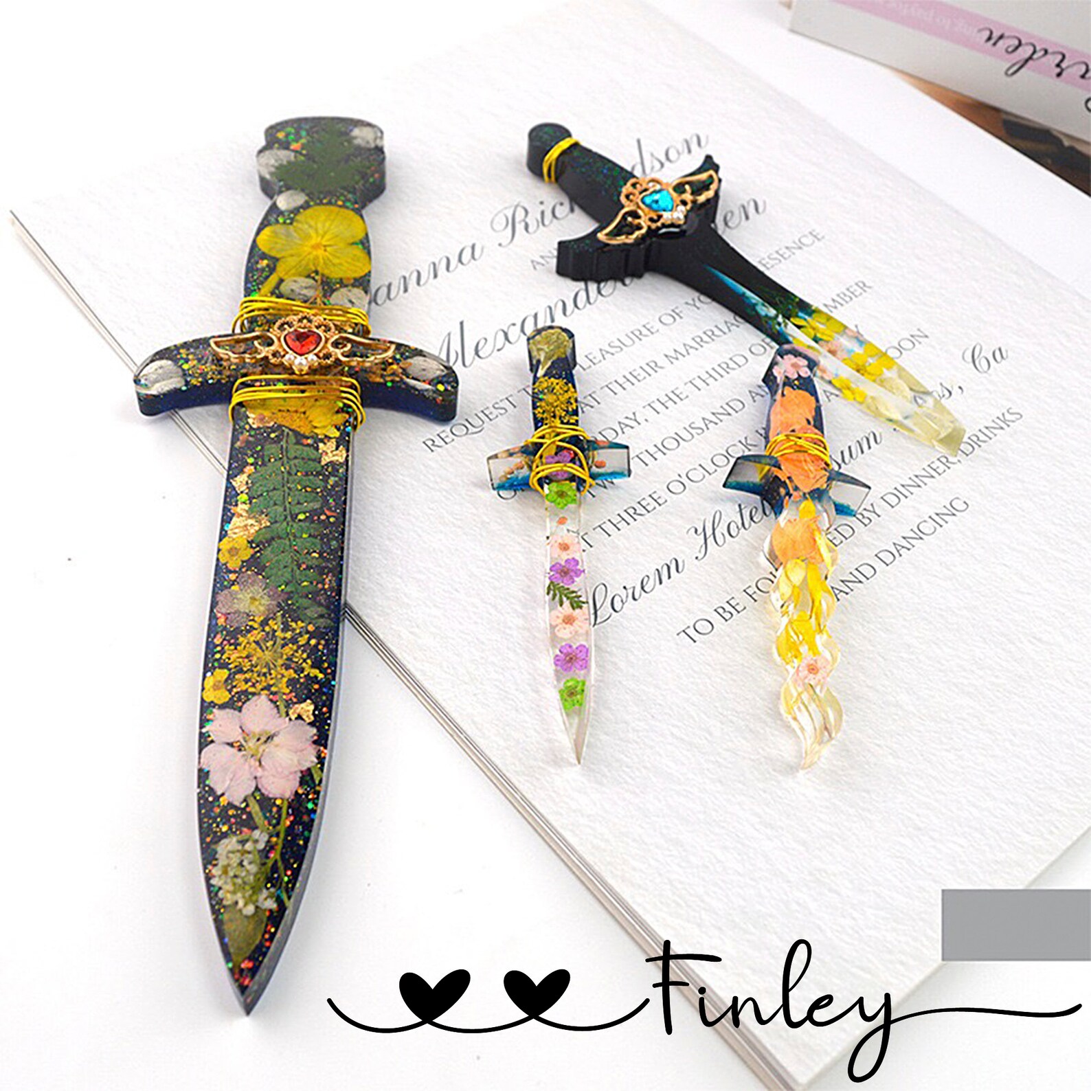 Resin Molds Various Dagger Sword Knife Toy Silicone Mold | Etsy