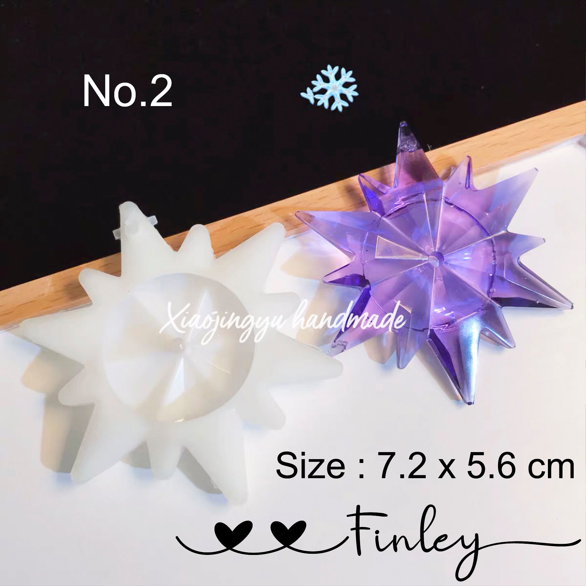 Variety Snowflake Tag Mold Resinsnowflake Mold for Home - Etsy